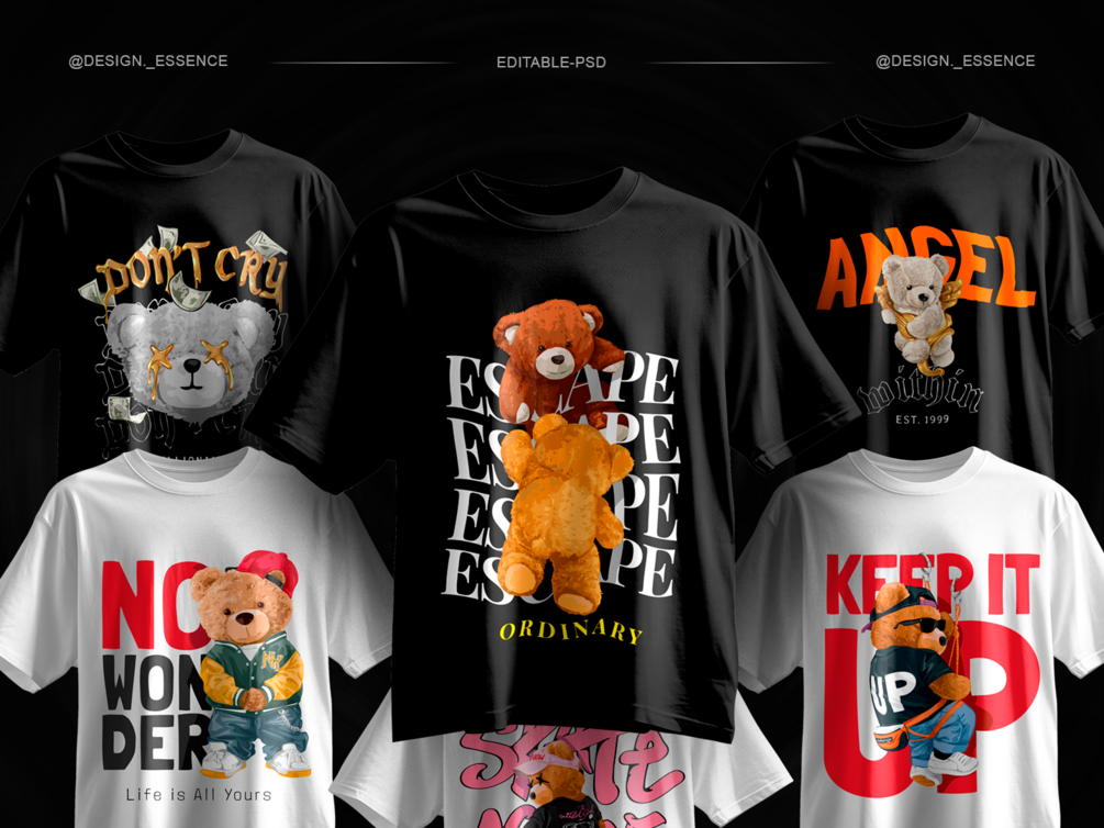 Bears Bundle (60 Designs)
