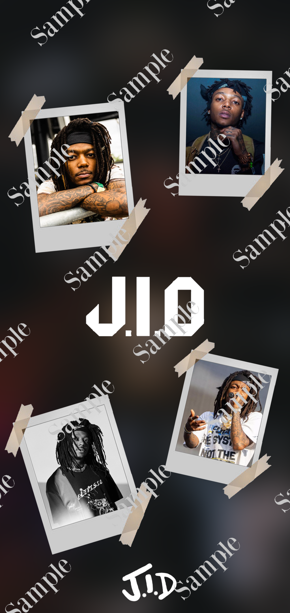 Rapper Phone Wallpaper│JID