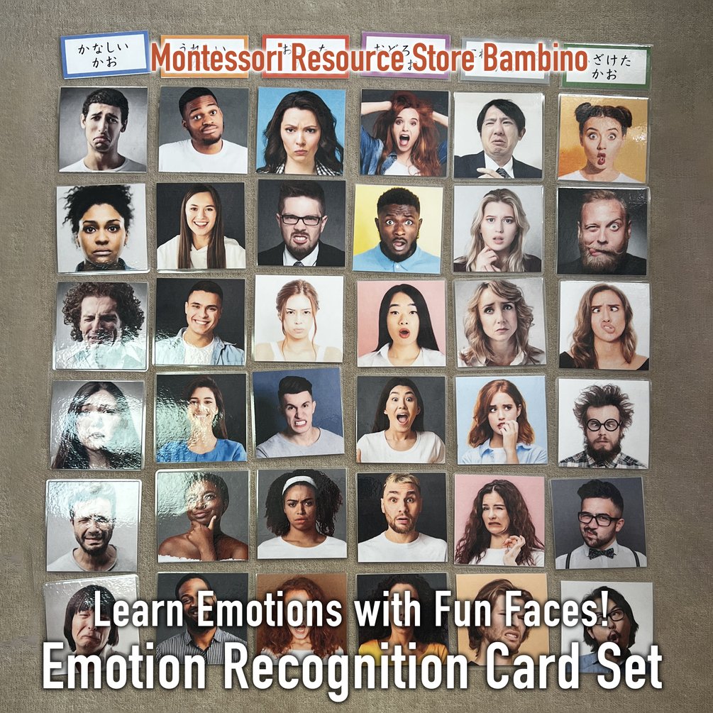 Learn Emotions with Fun Faces! Emotion Recognition Card Set