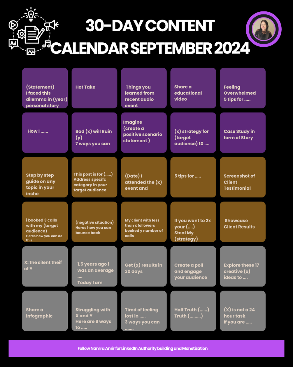 Content Calendar September 2024
