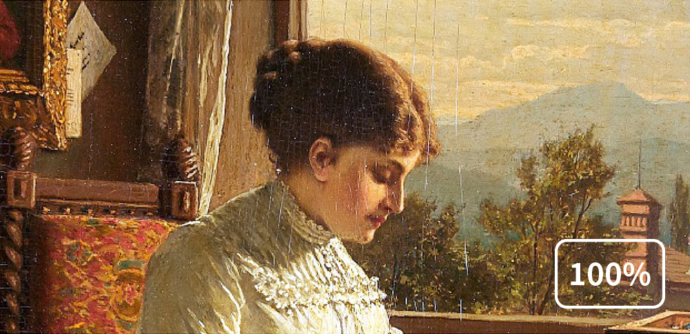 36 digital images of Anton Ebert paintings, people landscape still life ...