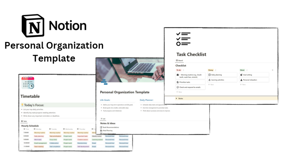 Personal Organization Template