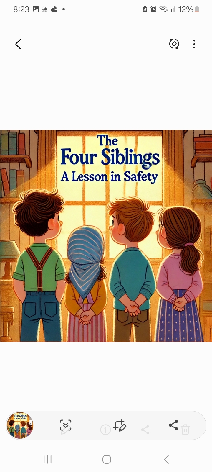 The Four Siblings: A Lesson in Safety