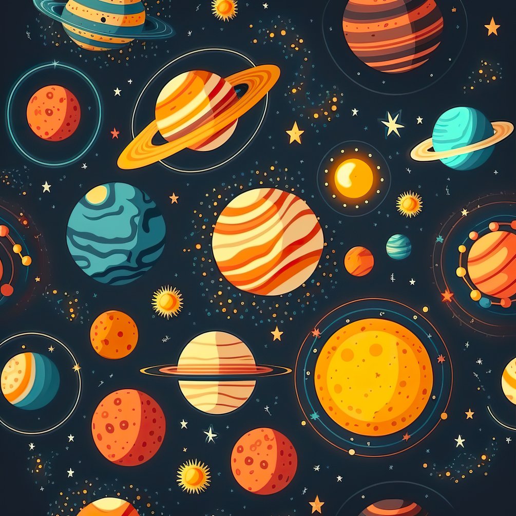 Solar system pattern
