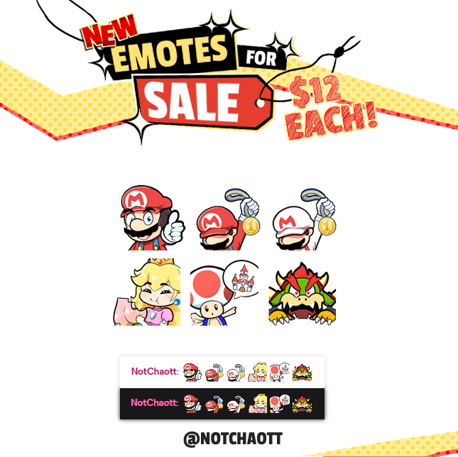 Mario & Friends Emotes