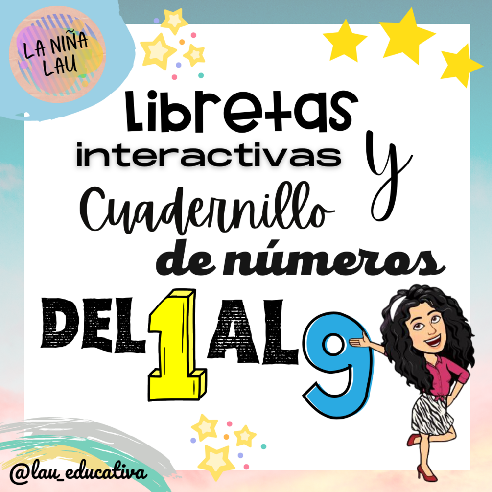 🔢💙PACK NÚMEROS DEL 1 AL 9
