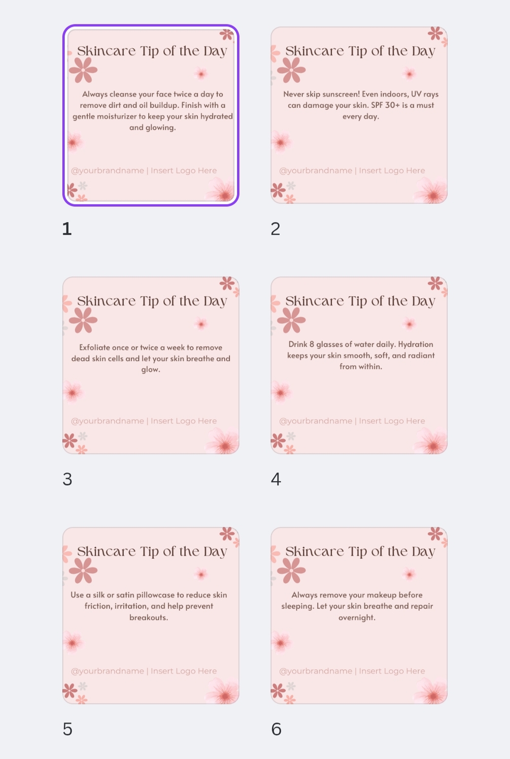 5 Instagram Templates