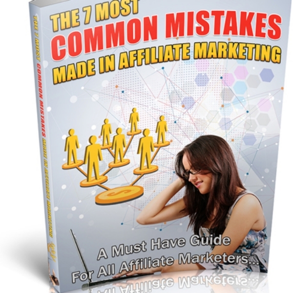 Seven most common mistakes made in affiliate marketing book