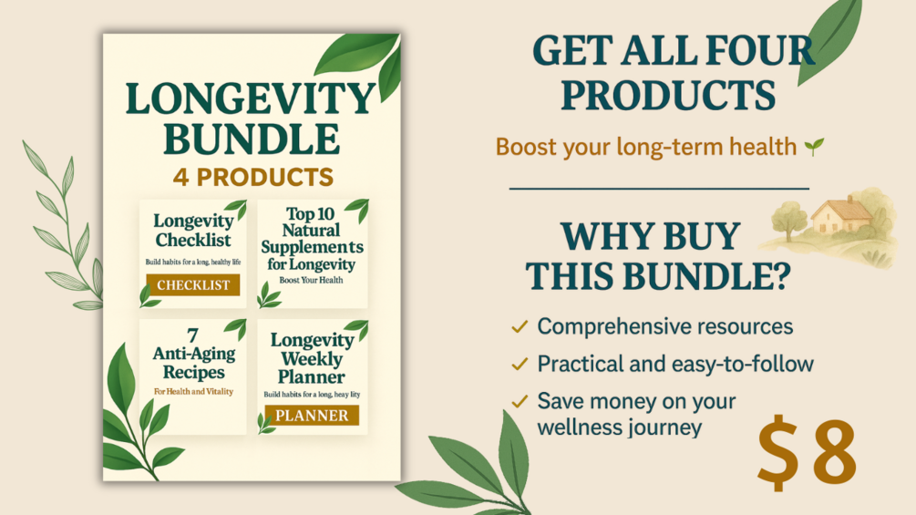 Healthy Habits for a Long Life – Mega Bundle