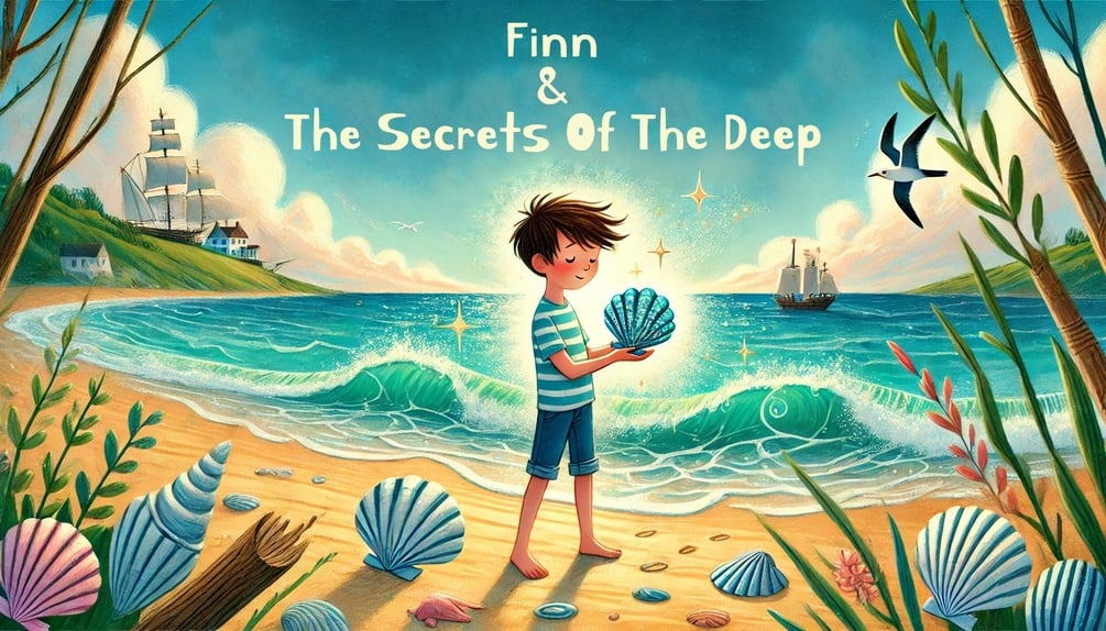 Finn & the Secrets of the Deep (Black&White Version) - Adam I. Junior