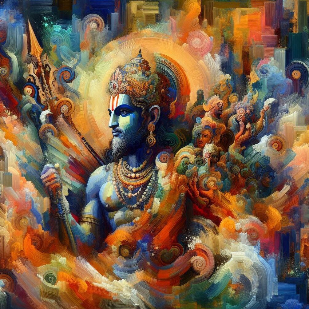 : 🎨 Divine Creations: Abstract Expression Images of God 🙏🏼