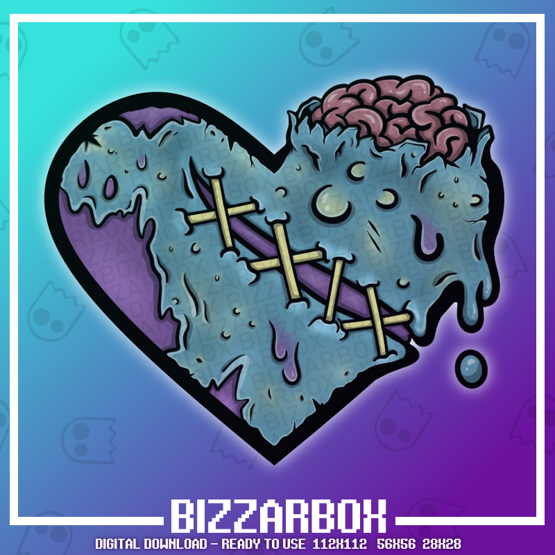 Streamer Emote: Zombie Heart