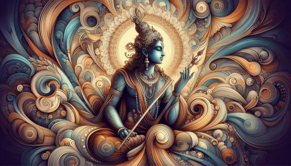 🌟 Divine Artistry: Abstract Expression Images of Gods 🎨 #abstrectart