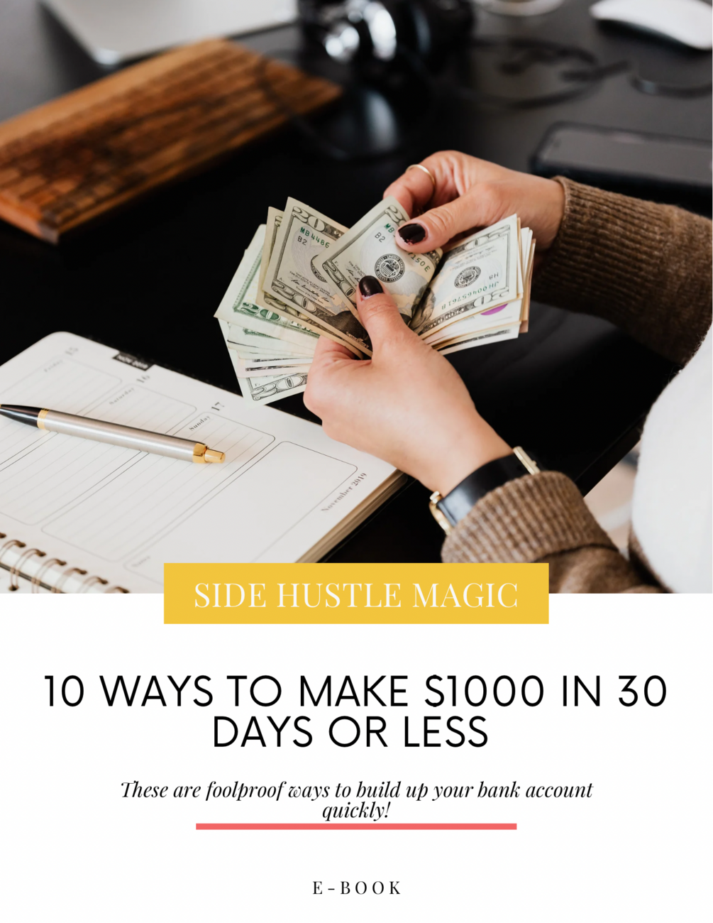 Free E Book: Best ways to make $1,000 Fast