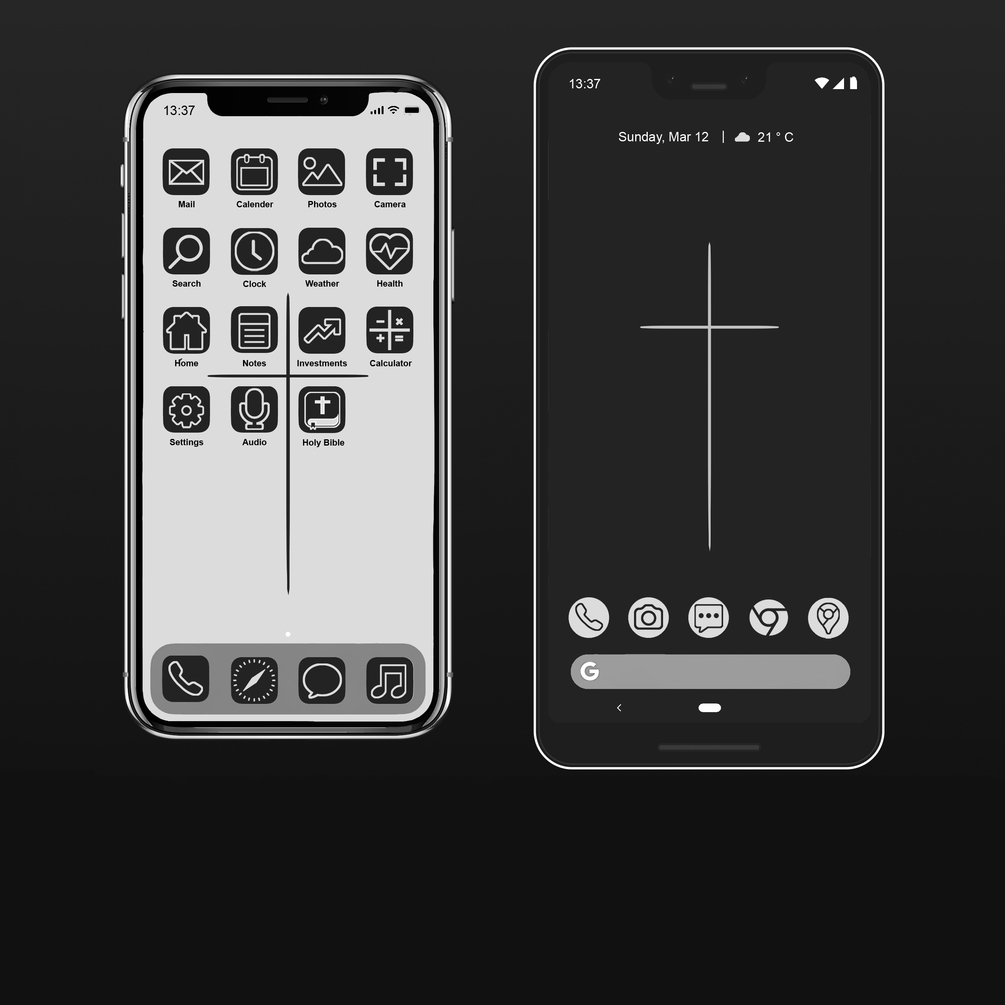 Christian Minimal App Icon Set