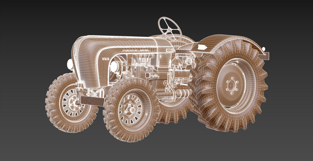 Porsche Diesel Tractor P133 1956