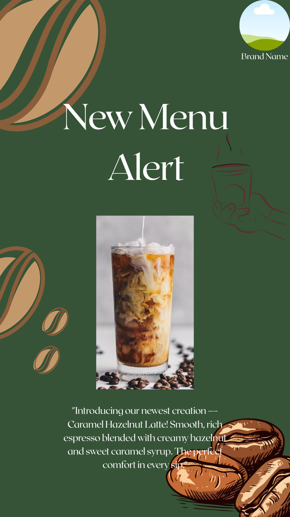 Coffee Shop template Instagram