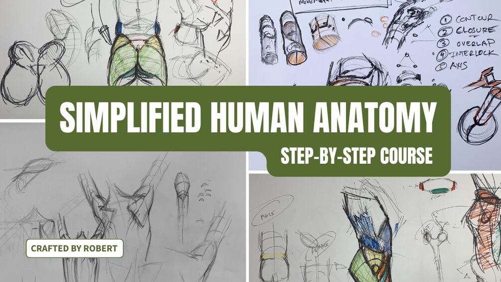 Human Anatomy for Artists: Complete Drawing Course with Timed Practice ...