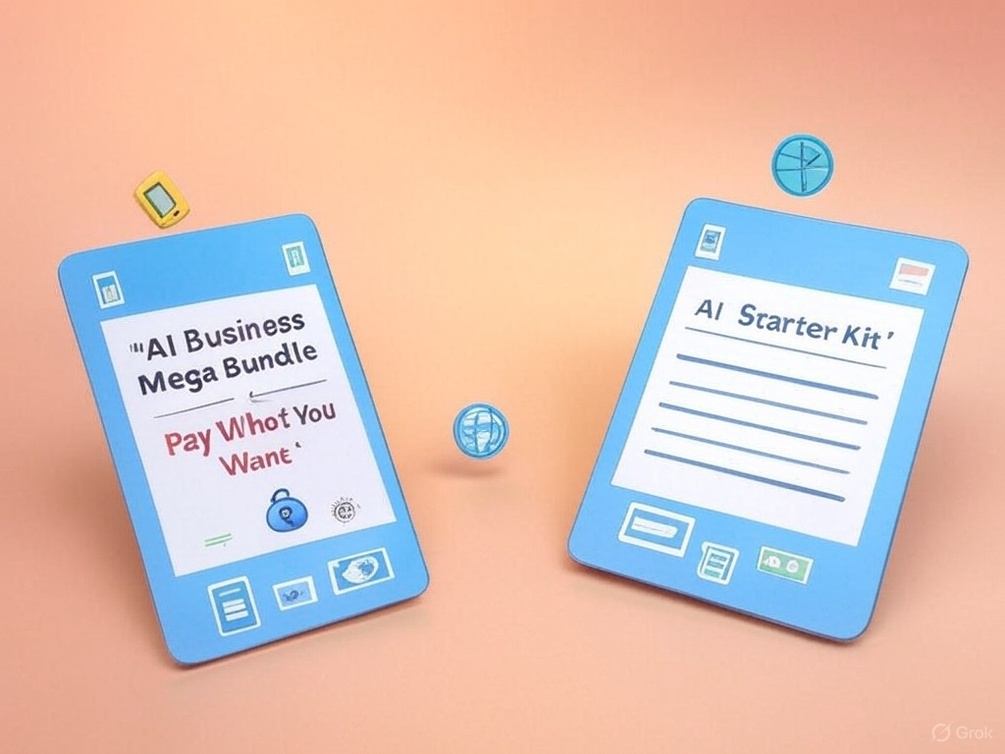 AI Business Mega Bundle – Pay What You Want (Hindi + English)