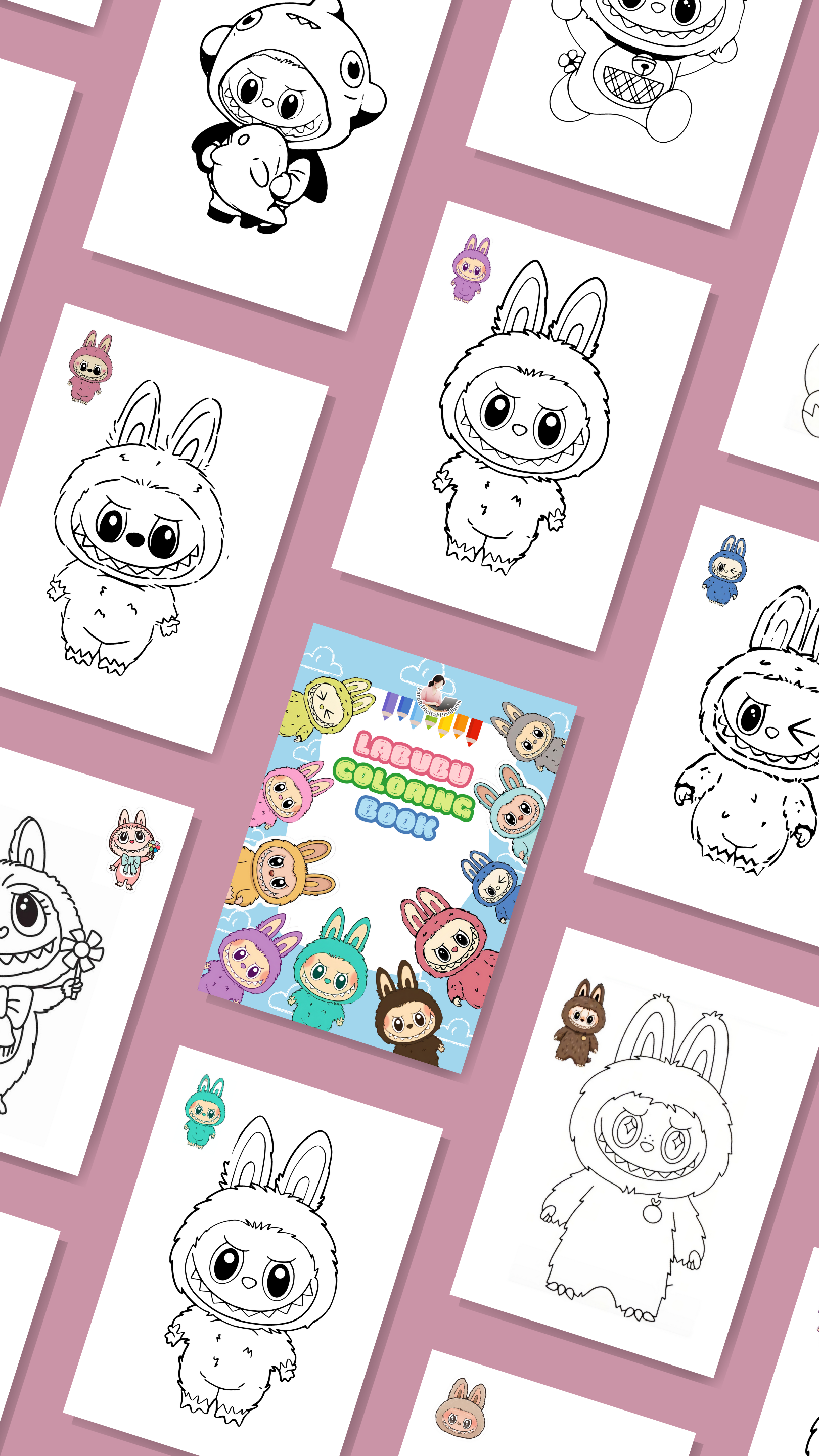 Labubu Coloring Book