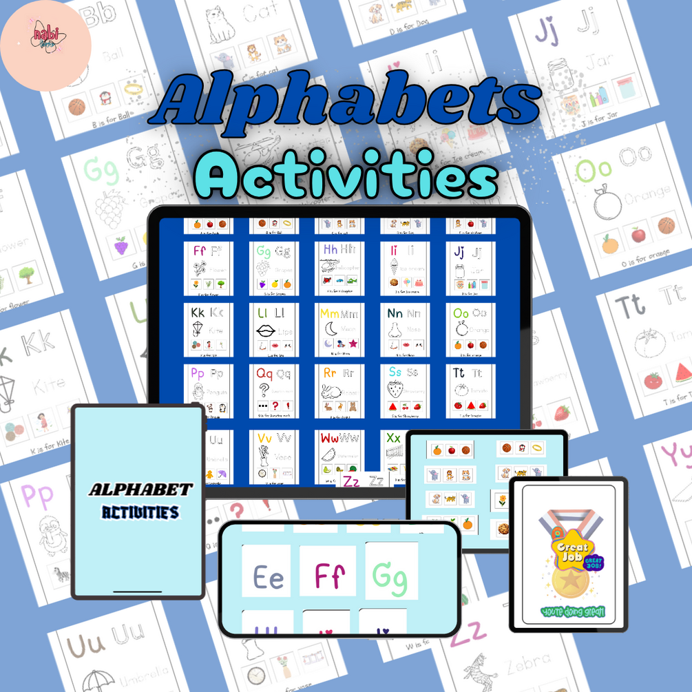 ALPHABET Tracing & Coloring Printable – Fun & Educational PDF for Kids ...