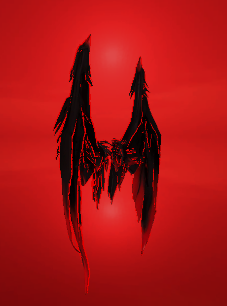 red/black wings