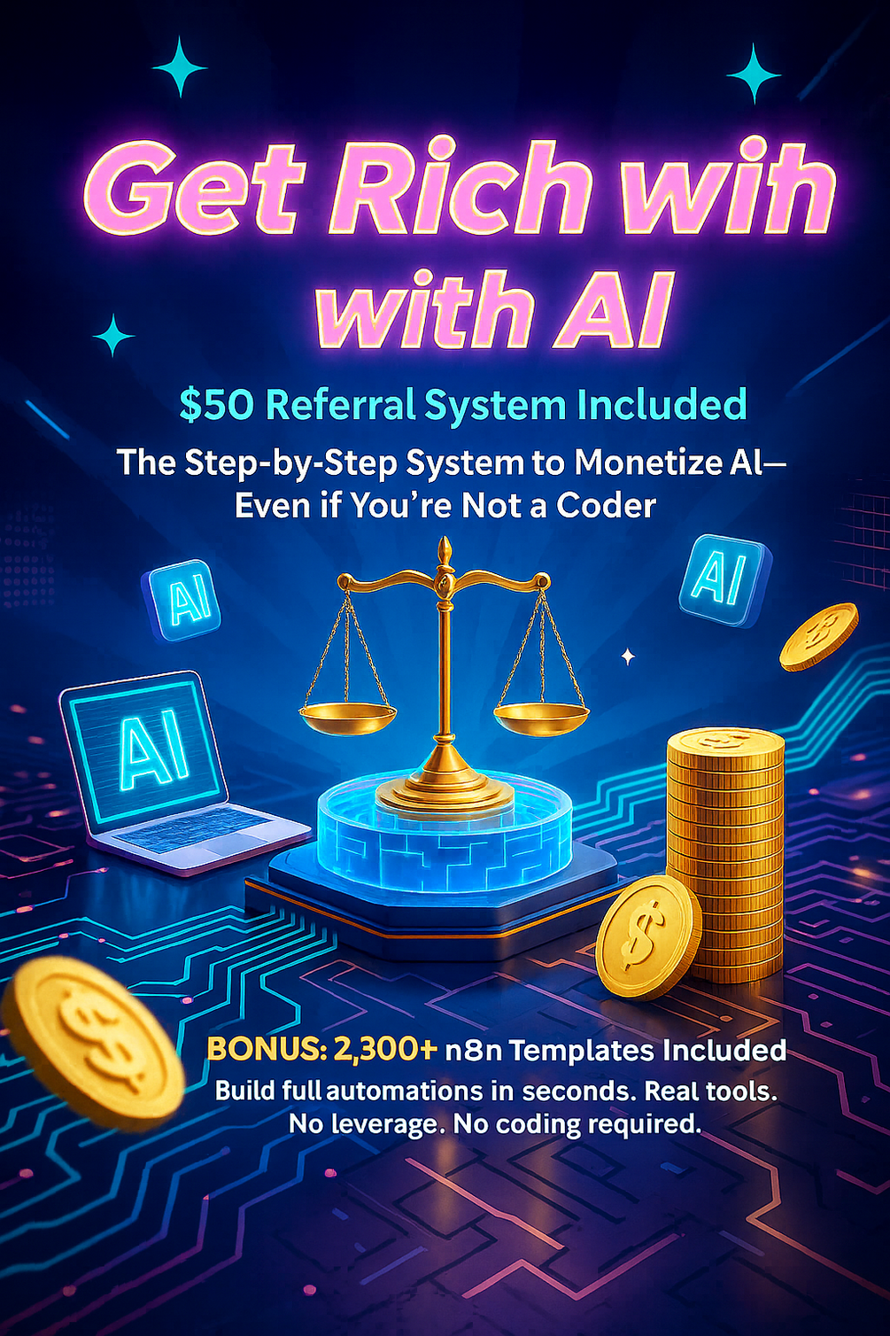 Get Rich with AI – The Ultimate Playbook