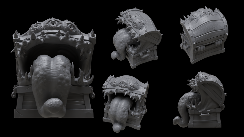 Mimic Dungeons and Dragons