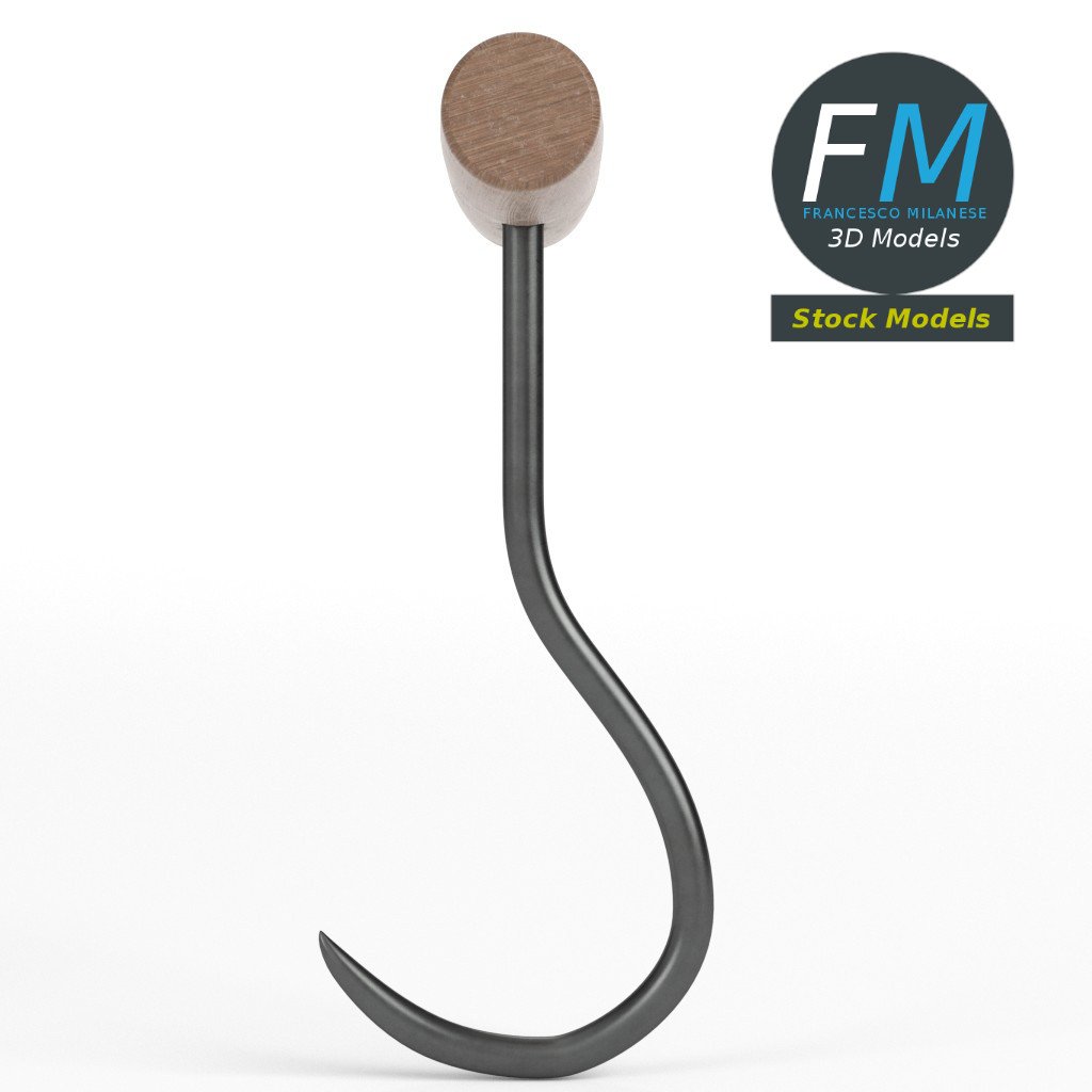 3D MODEL - Meat hook