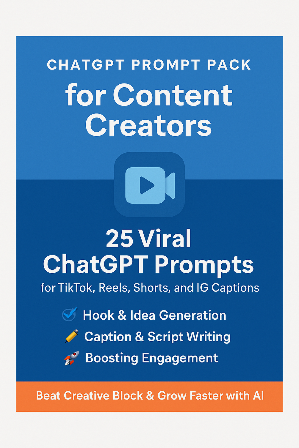 🧠 ChatGPT Prompt Pack for Content Creators