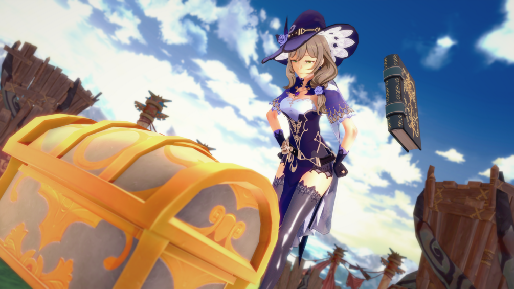 Lisa and Aether - Time Stop [4k]