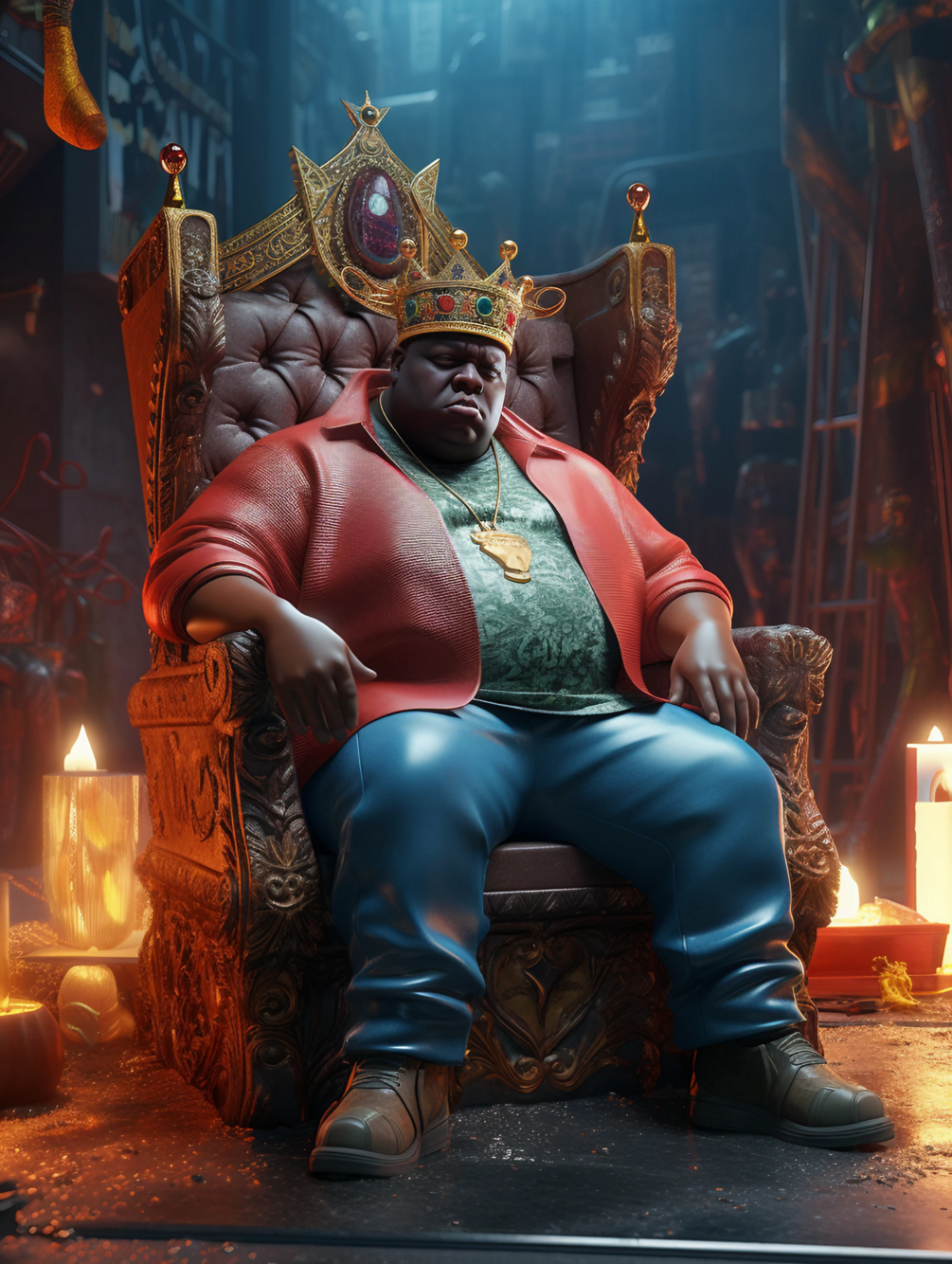 Notorious B.I.G. render