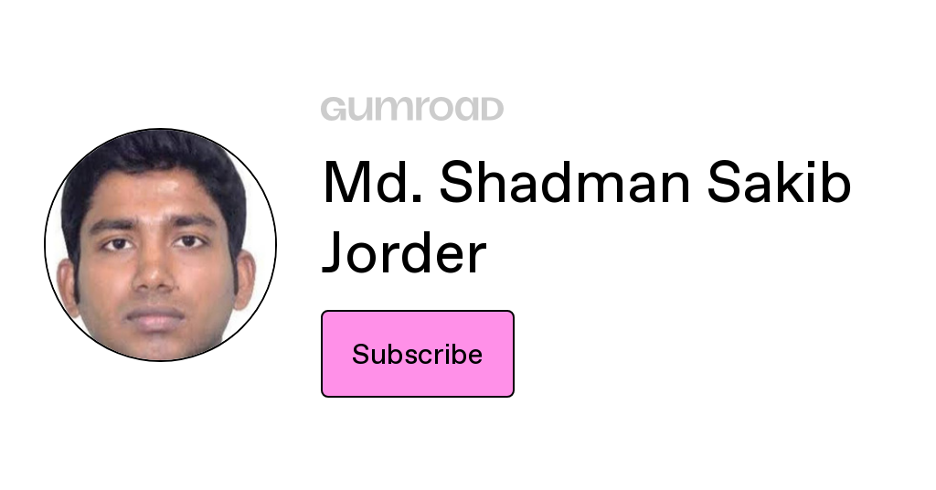 Md. Shadman Sakib Jorder