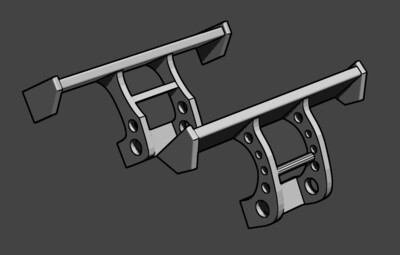 3D Model - Part - JDM Wings