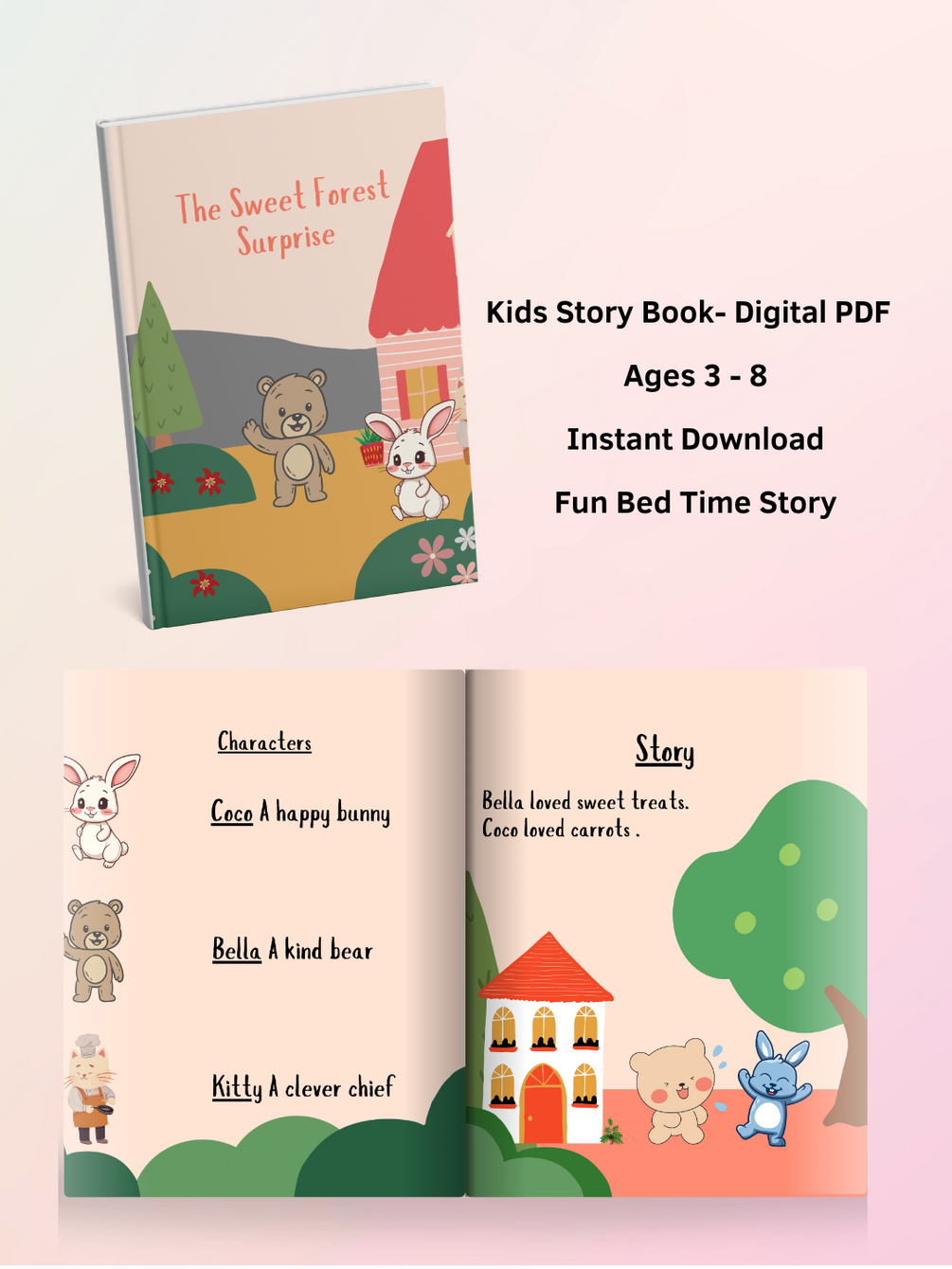 Kids Story Book (The Sweet Forest Surprise)
