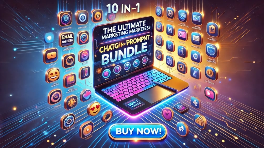 🚀 The Ultimate ChatGPT Prompt Bundle: Your Secret Weapon for Marketing Domination! 💼