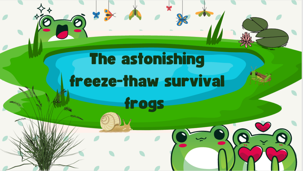 The Freeze-Thaw Frogs: A Mini Science Book for Kids