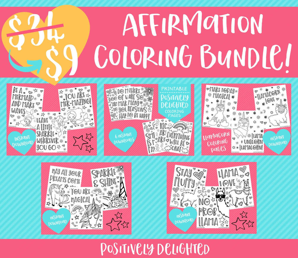 Affirmation Coloring Bundle - Special Offer