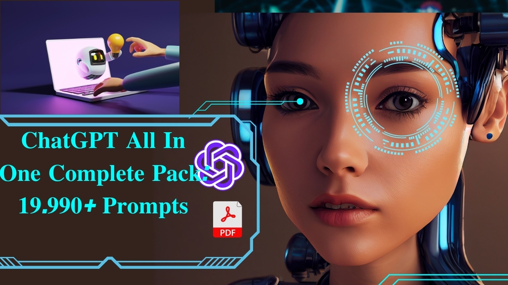 𝐂𝐡𝐚𝐭𝐆𝐏𝐓 𝐀𝐥𝐥 𝐈𝐧 𝐎𝐧𝐞 𝐂𝐨𝐦𝐩𝐥𝐞𝐭𝐞 𝐏𝐚𝐜𝐤: 𝟏𝟗.𝟗𝟗𝟎+ 𝐏𝐫𝐨𝐦𝐩𝐭𝐬