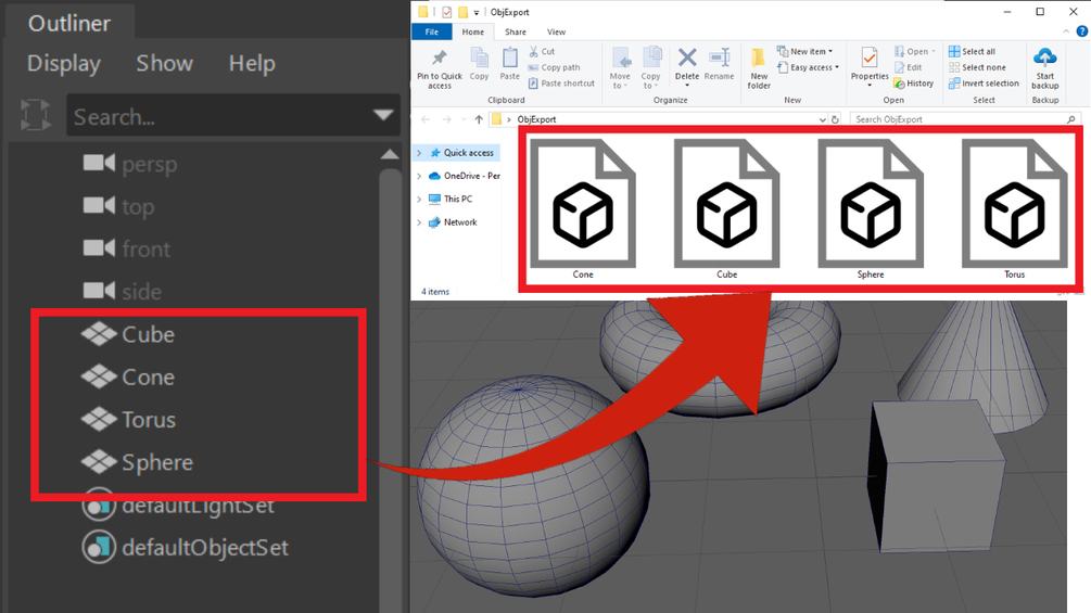 Maya Power Exporter: Effortlessly Export Selected Objects to Separate Files