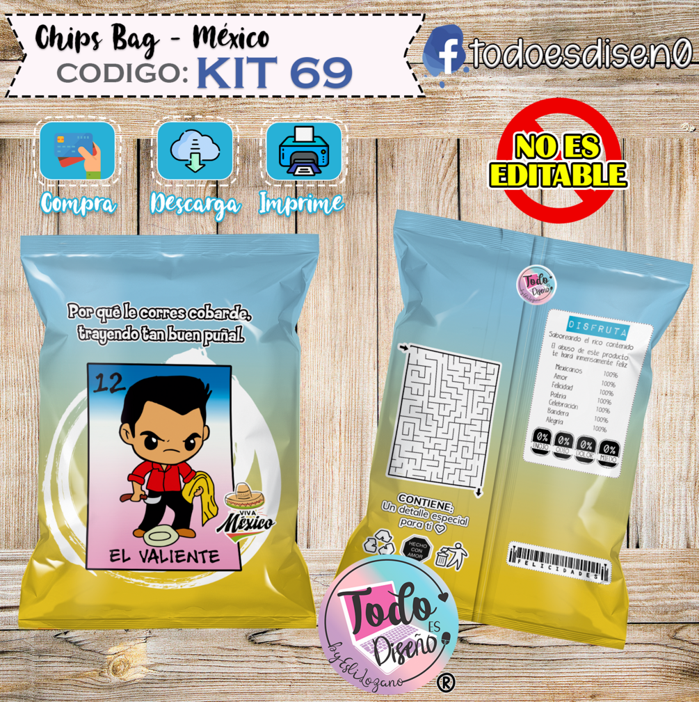 KIT 69 Loteria Mexicana