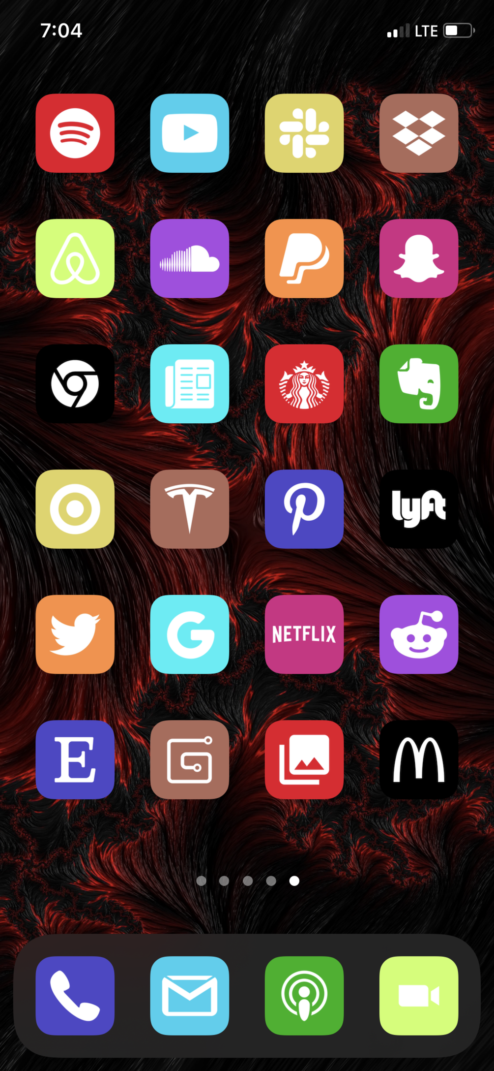 Color Splash - 960 iOS 14 iPhone icons bundle - 80 icons in 12 unique ...