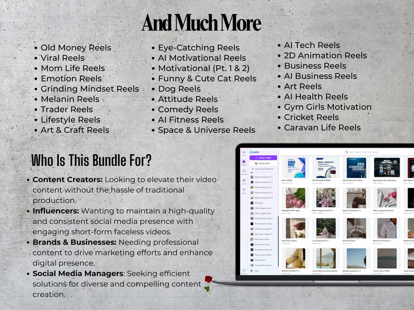 100,000+ Reel Master Library