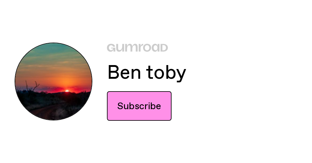 Ben toby