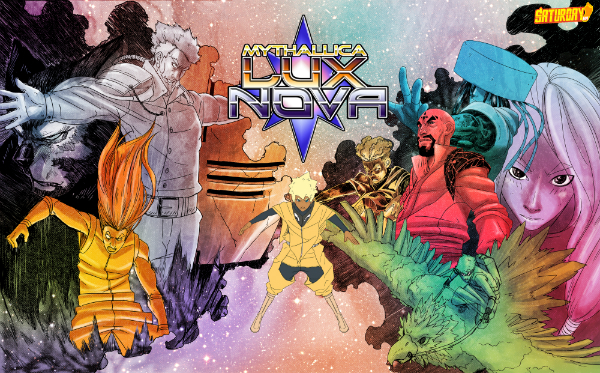 Saturday Q&A Prints--Mikhail Dingle "MYTHALLICA LUX NOVA -CLASSIC"