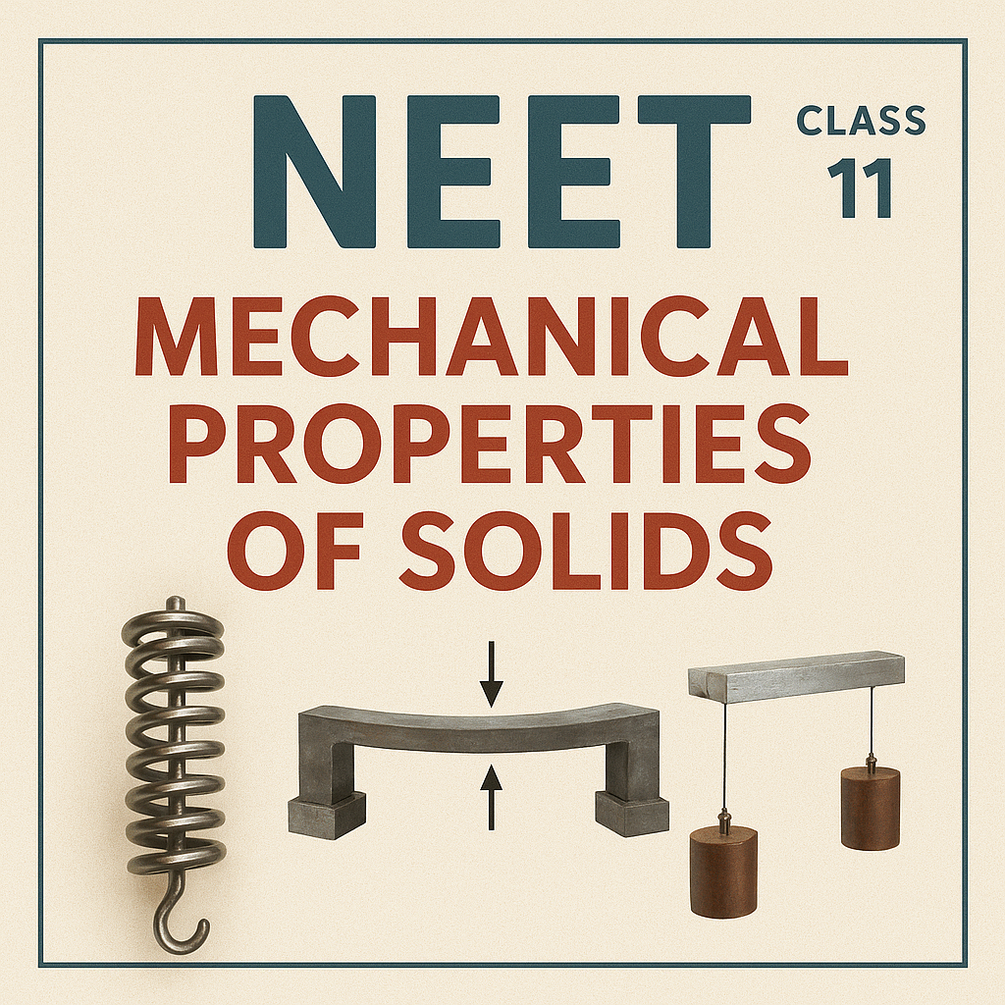 Neet Module Physics Mechanical Properties Of Solids