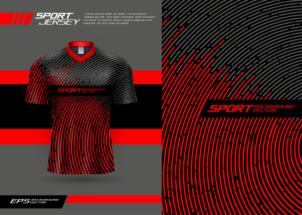 JERSEY PATTERN, DESIGN FOR E SPORT, RACING, SOCCER, GAMING, MOTOCROSS ...