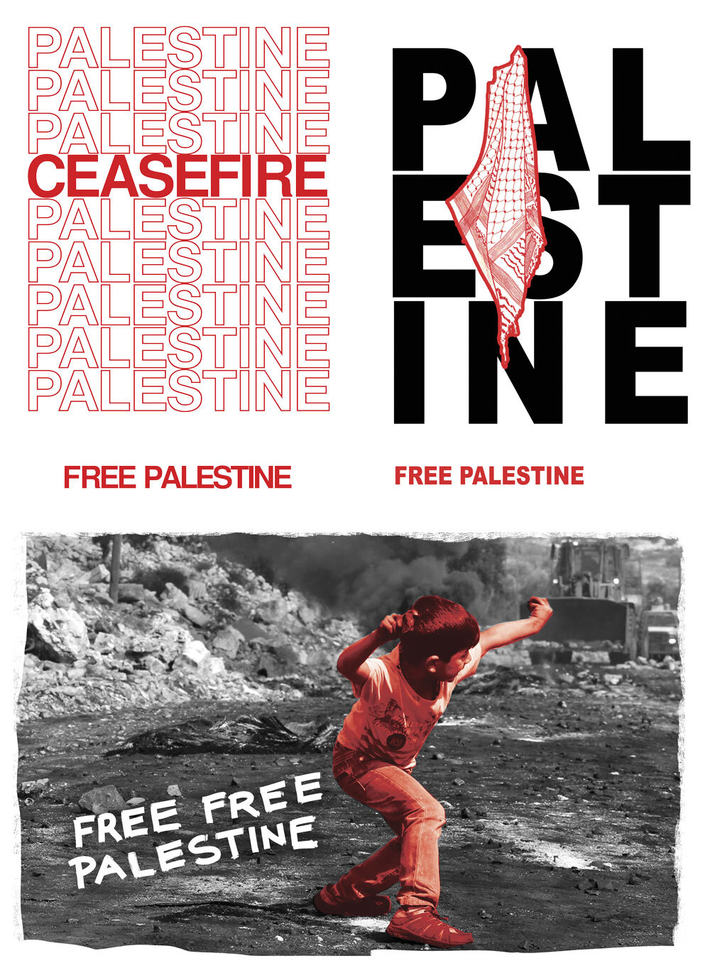 FREE PALESTINE posters