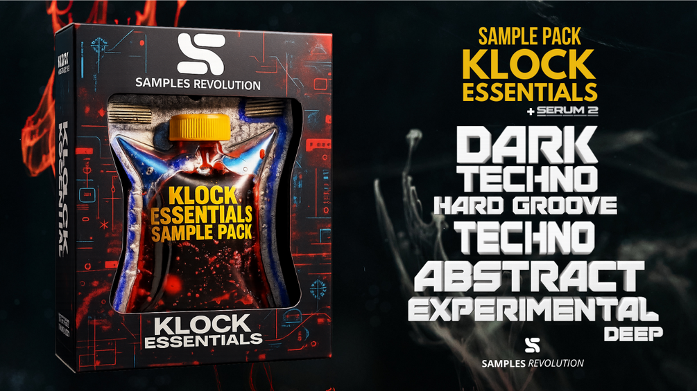 Klock Essentials | Techno Sample Pack | 550 Files + Serum 2 Presets | 1 ...