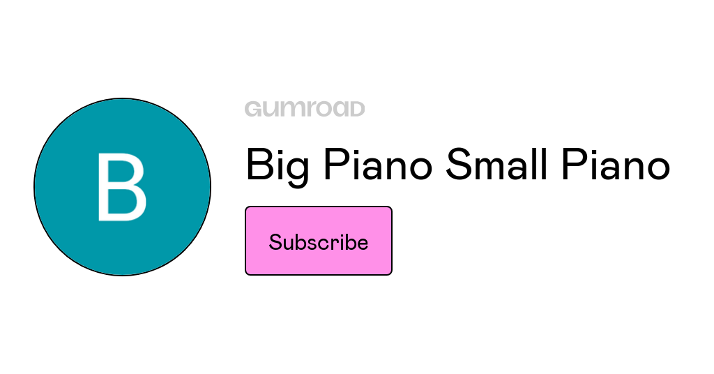 Big Piano Small Piano